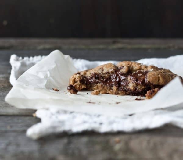 Bittersweet Chocolate Chip Cookies with Sea Salt - Izy Hossack - Top ...