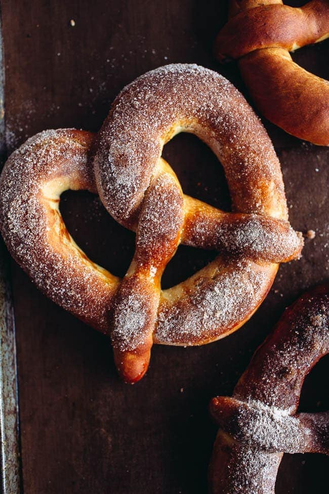 Vegan Cinnamon Sugar Soft Pretzels Izy Hossack Top With Cinnamon Vegan Cinnamon Sugar Soft Pretzels Izy Hossack Top With Cinnamon
