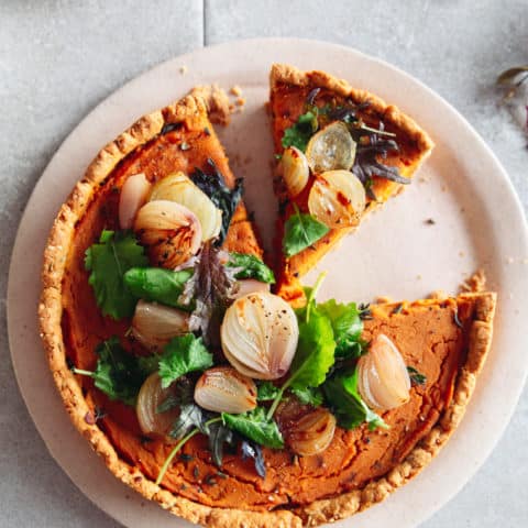 Butternut Squash & Caramelised Shallot Tart – Wellobox